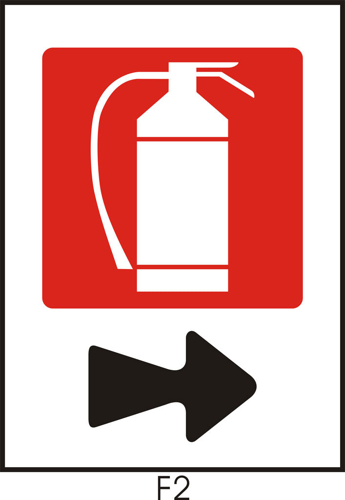 Fire Extinguisher - Right – SignHere Australia
