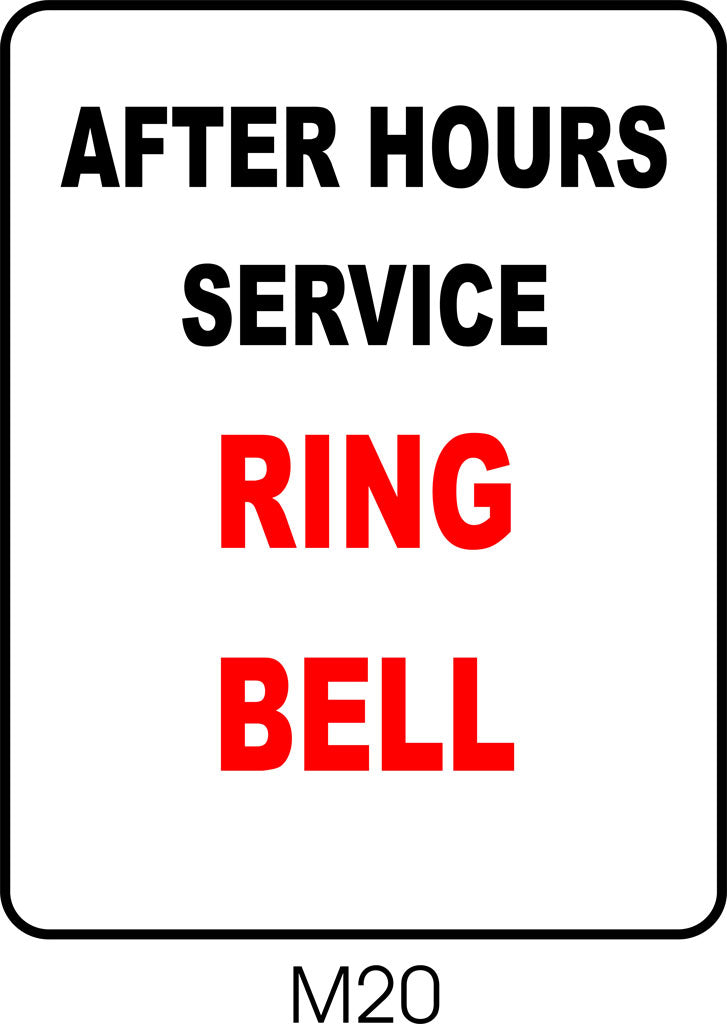 After Hours Service - Ring Bell – SignHere Australia