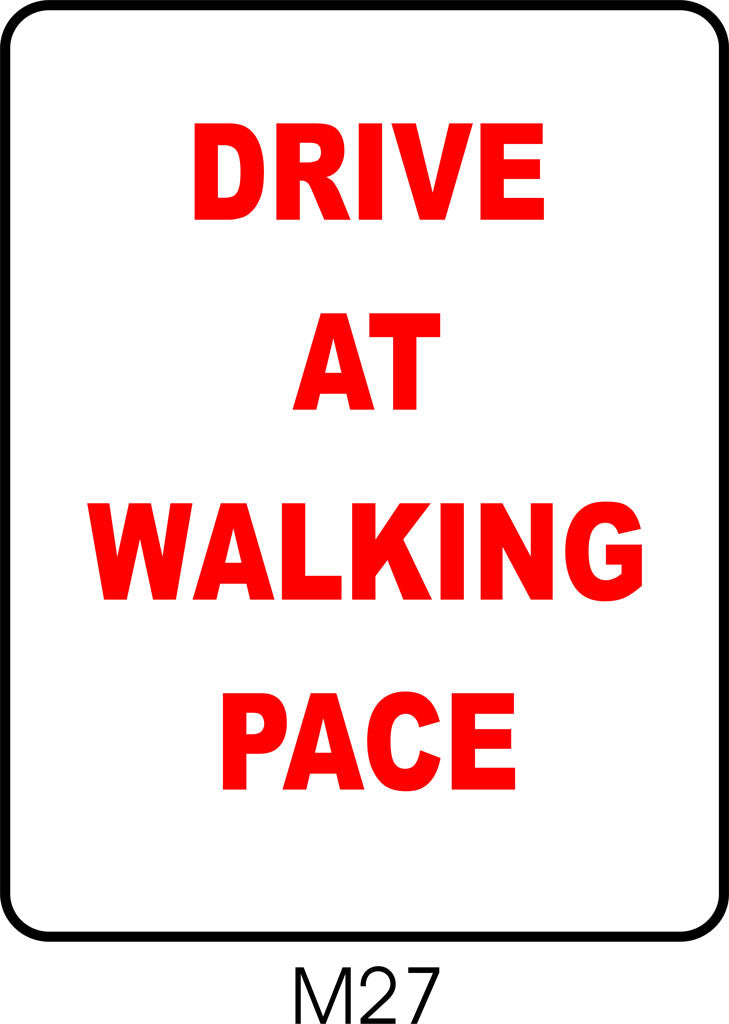 Drive at Walking Pace – SignHere Australia