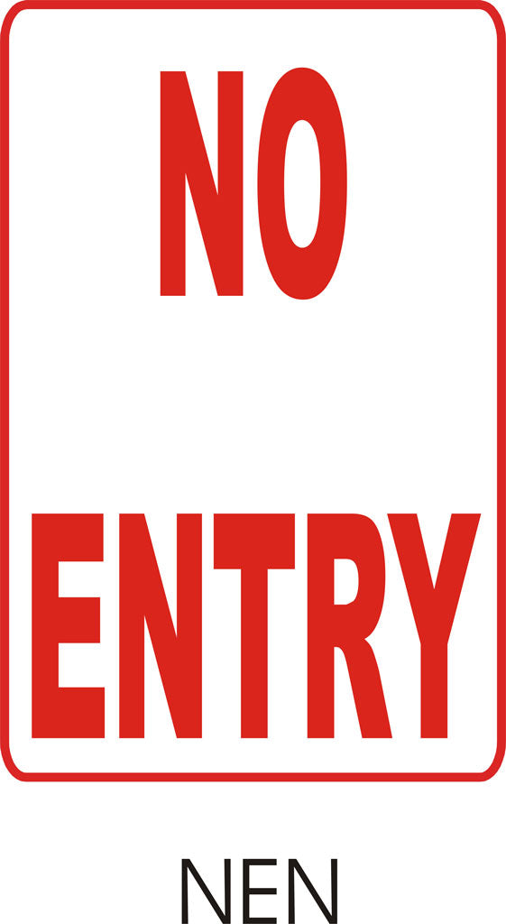 No Entry – SignHere Australia