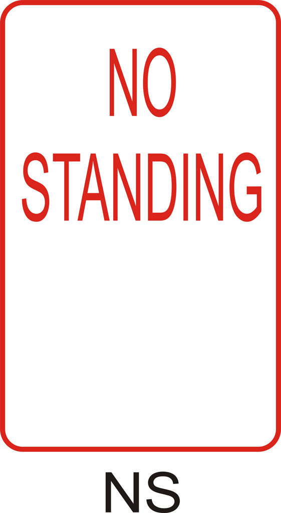 No Standing – SignHere Australia